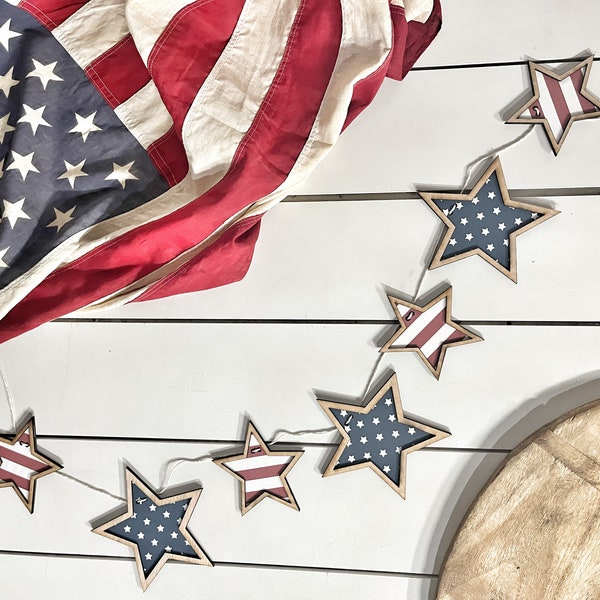 Patriotic Banner - Etsy