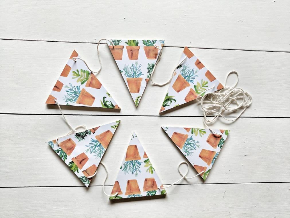 Terra Cotta Wood Banner Wood Banner Succulent Banner - Etsy