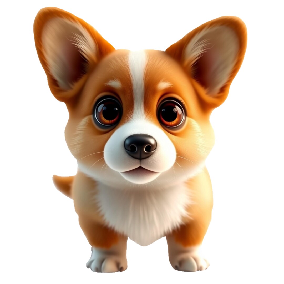 CORGI Digital Clip Art, High Resolution Graphics, 300 Dpi, JPEG, PNG ...