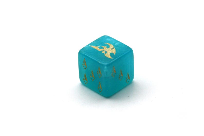 Dice Set Compatible With the SC TMG Miniatures Game - Laser Engraved ...