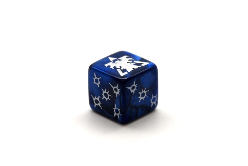 Dice Set Compatible With the SC TMG Miniatures Game - Laser Engraved ...