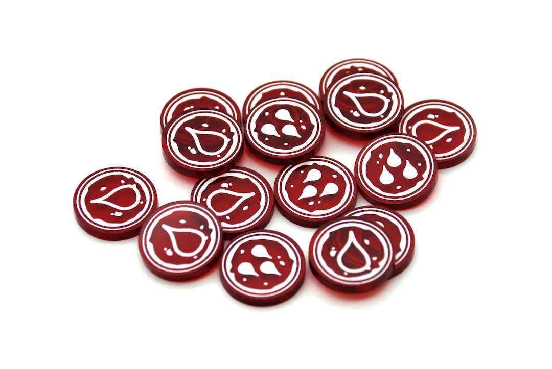 Wound Token Set Compatible With One Page Rules - Etsy