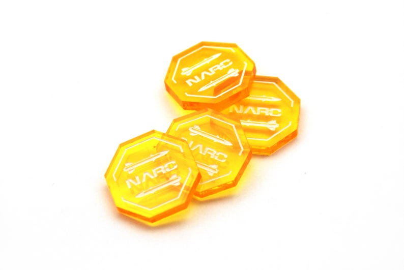 NARC Token Set Compatible With Battlemecha BTT AS - Etsy