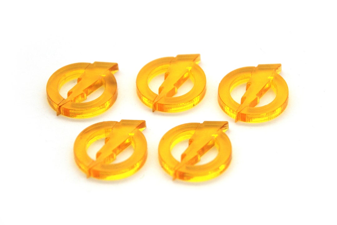 Pack of 5 SHOCK Tokens - Etsy