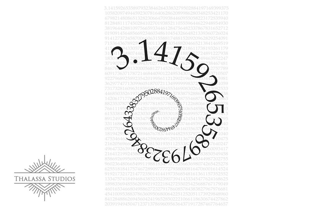 Pi, Printable Poster - Etsy