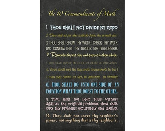 Math Poster Infinity Calculus Printable Poster (Instant Download) - Etsy