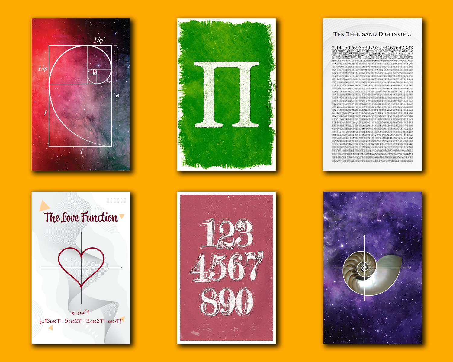 33 Mathematics Art Posters - Bundle Offer - Etsy