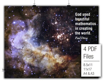 Math Poster Quote Printable Poster Maths Education | Etsy