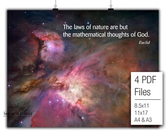 Math Poster Quote Printable Poster Maths Education | Etsy