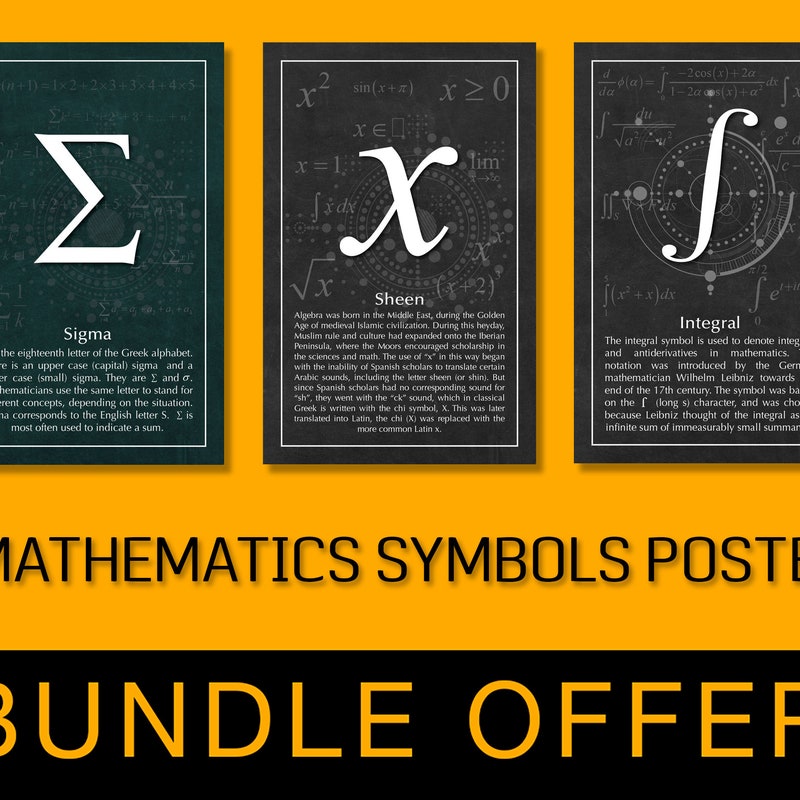 Mathematics Wall Art - Etsy