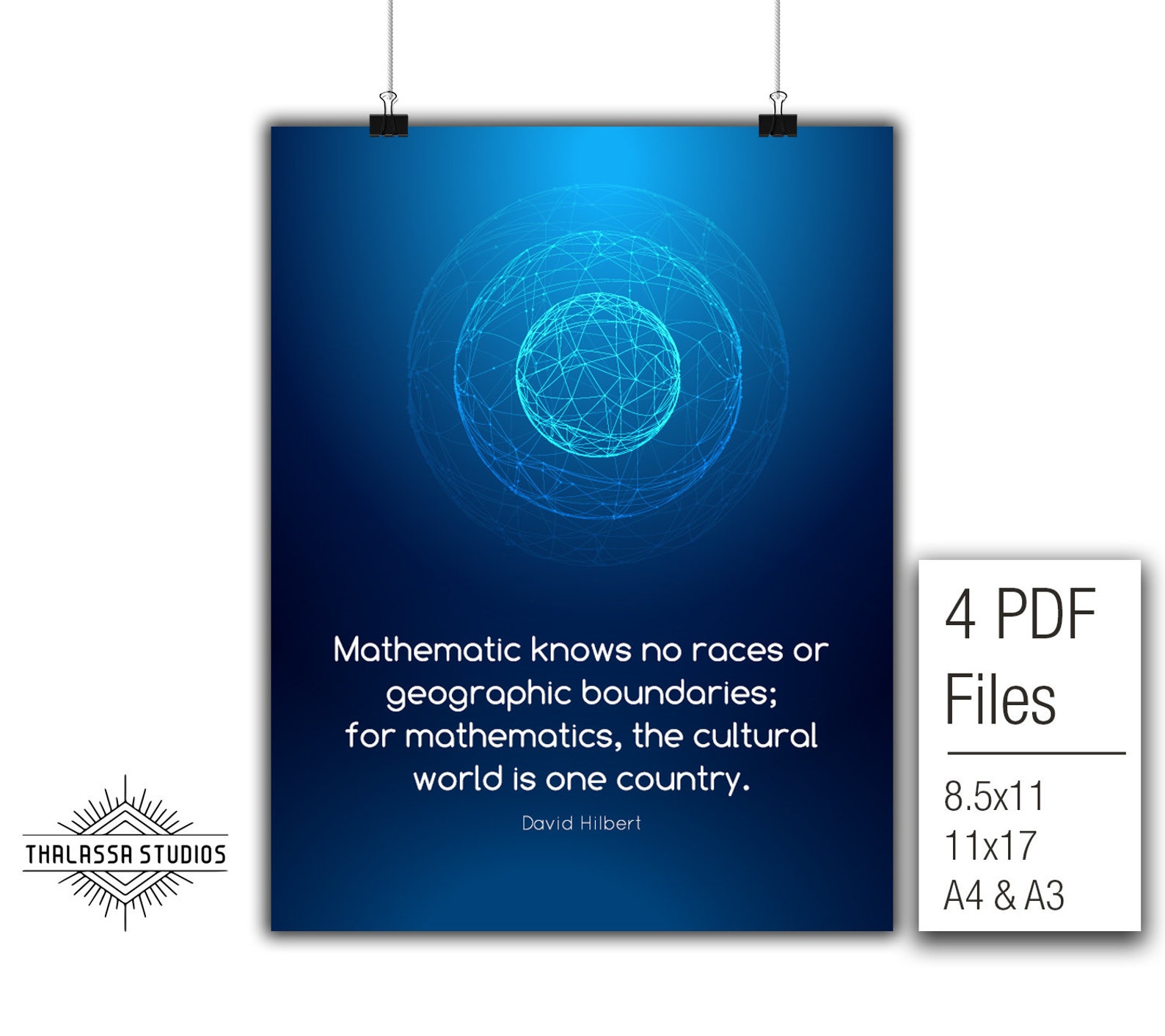 Math Poster, Quote, Infinity, Printable Poster, Maths, Education - Etsy