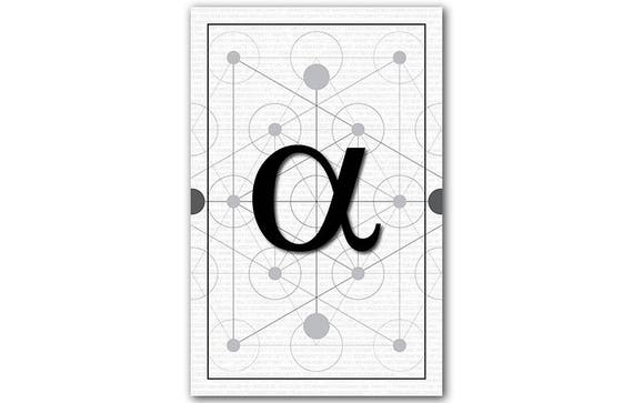 Alpha Mathe-Poster | Etsy