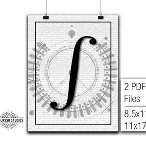 Infinity, Math Poster - Etsy
