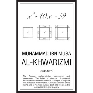 Math Poster, Printable Poster, Maths, Education, Mathematicians, Al ...