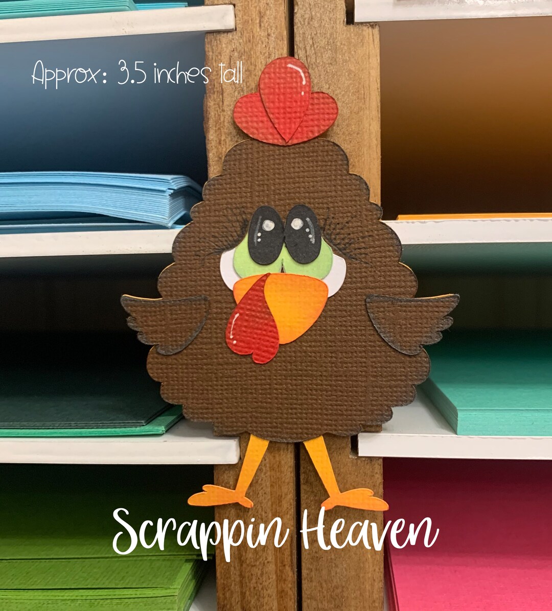 Rooster Die Cut, Farm, Layered Die Cut, Premade Paper Piecing ...