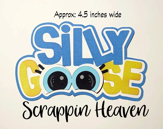 Premade Paper BACKYARD FUN OUTDOOR title paper piecing 3D die cut for ...