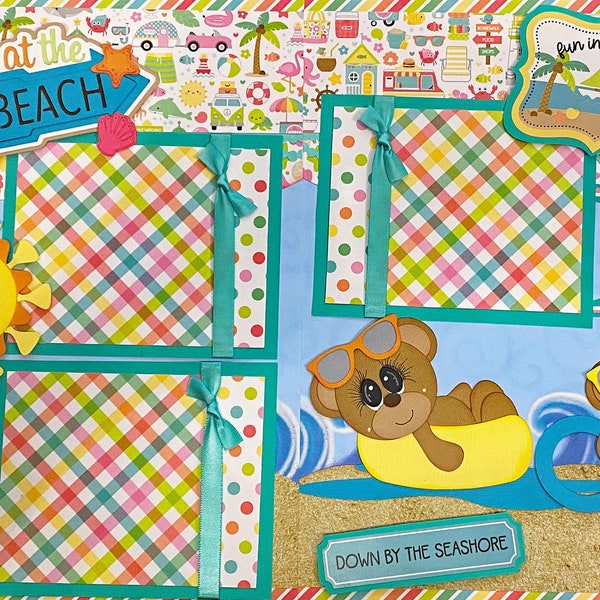Beach Scrapbook - Etsy