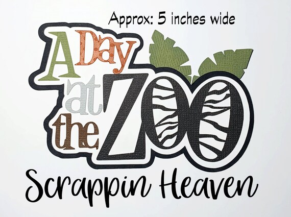 C5 Animals Scrapbook Embellishment Layout Card Paper Piecing Scrappin ...