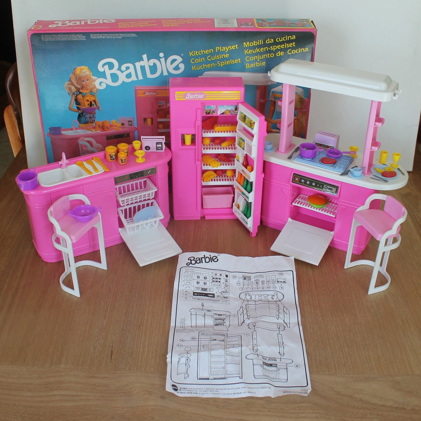 Barbie Kitchen Playset