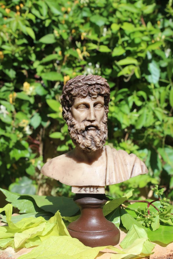 BUST OF ZEUS | Etsy