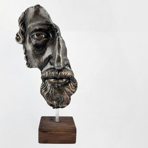 Marcus Aurelius Bust Statue Stoic Sculpture Statue Marble Powder and ...