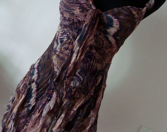 Shredded dress | Etsy