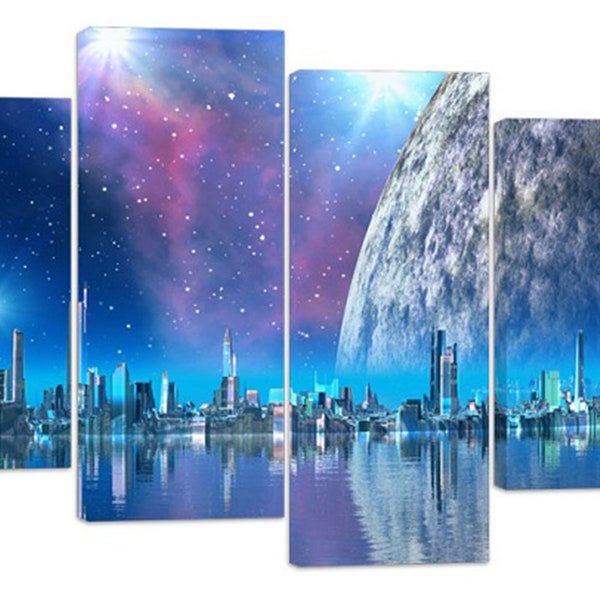 4 Panel Canvas - Etsy