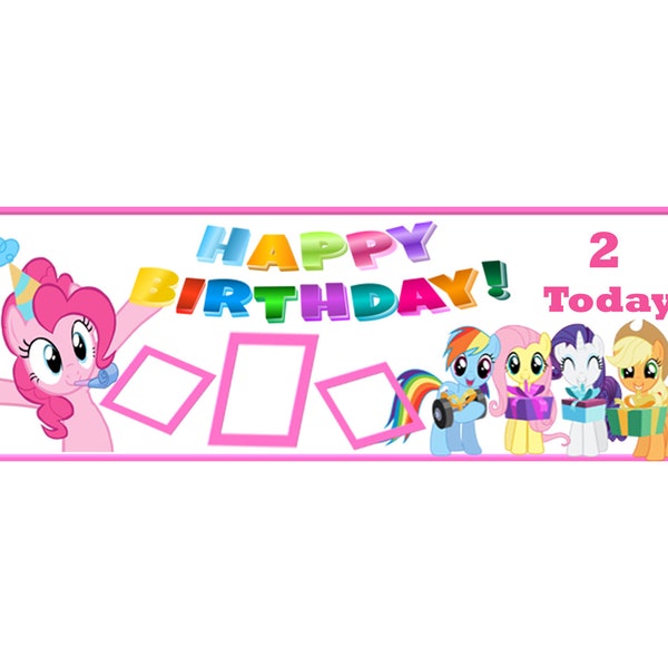 My Little Pony Birthday Banner - Etsy