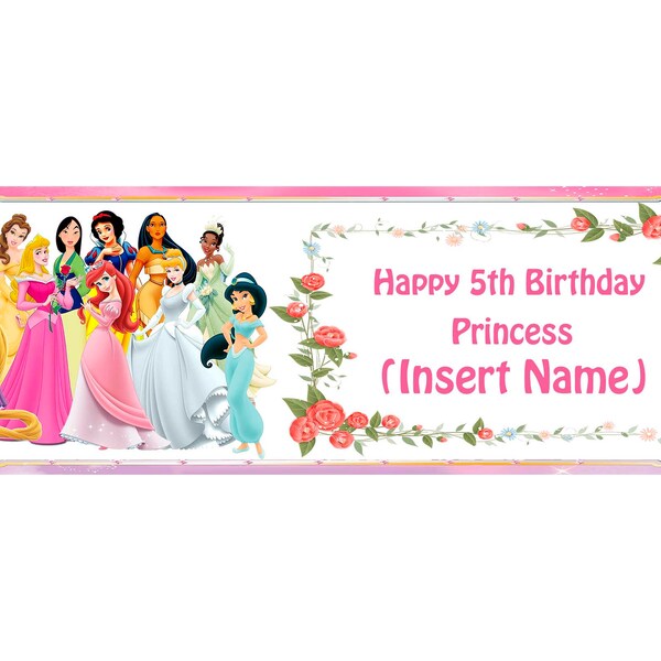 Princess Banners - Etsy