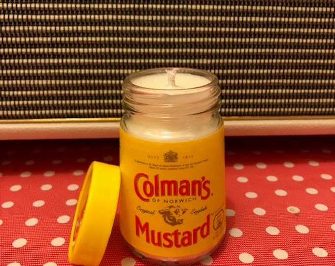 Colman's Mustard Candle - Etsy
