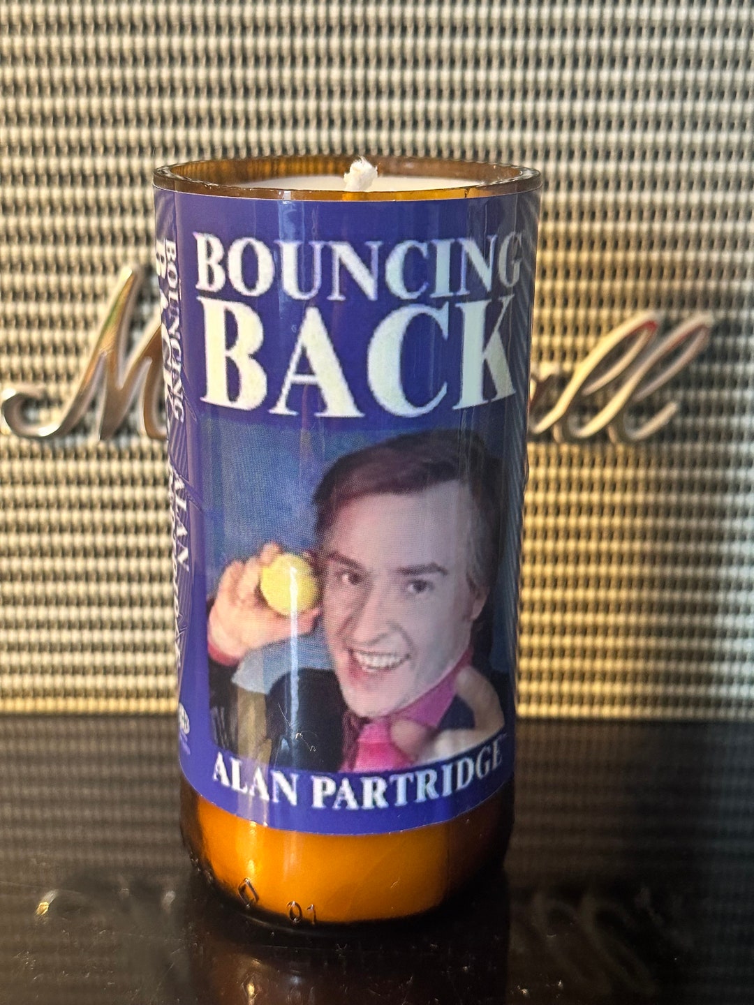 Alan Partridge Candle (bouncing Back) - Etsy UK