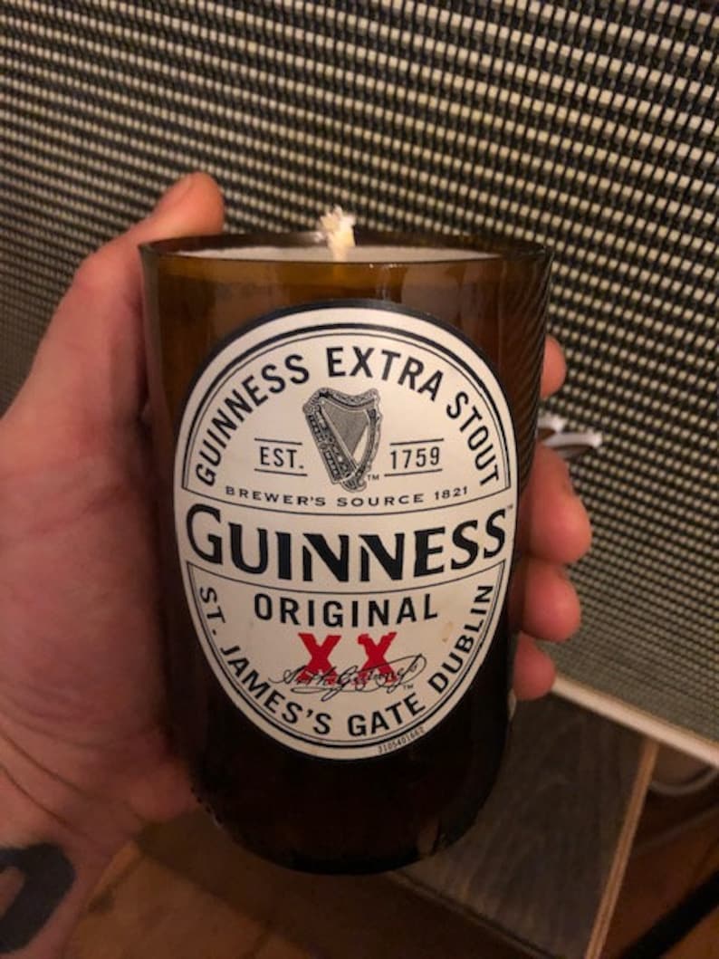 Guinness Candle - Etsy UK