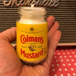 Colman's Mustard Candle - Etsy
