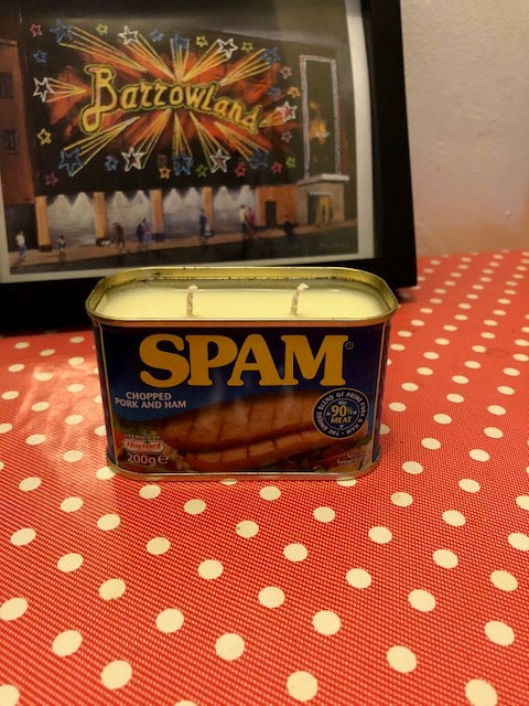 Spam Spam Candle Spamdle | Etsy UK