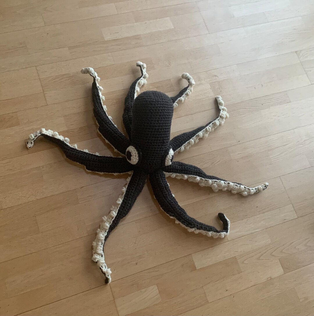 Fred the Octopus Crochet Pattern Pdf for Instant Download Octopus Giant ...