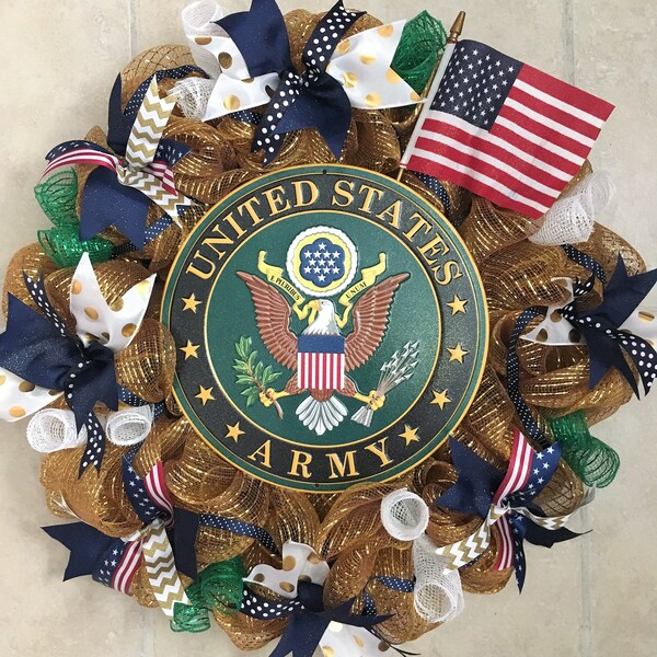 Army Wreath - Etsy