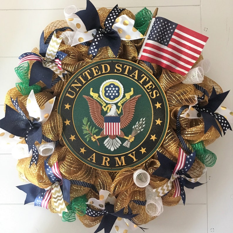 Army Wreath - Etsy