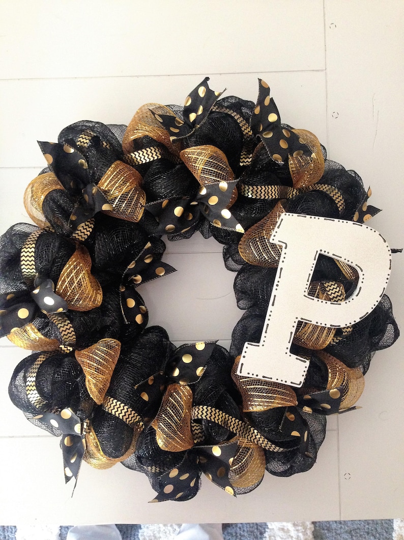 Purdue Wreath-letter Options - Etsy