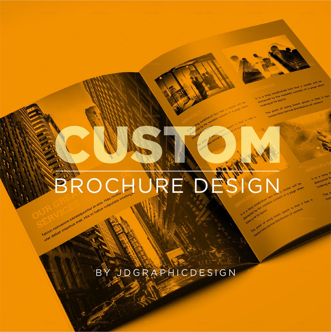 Custom Brochure Design - Etsy