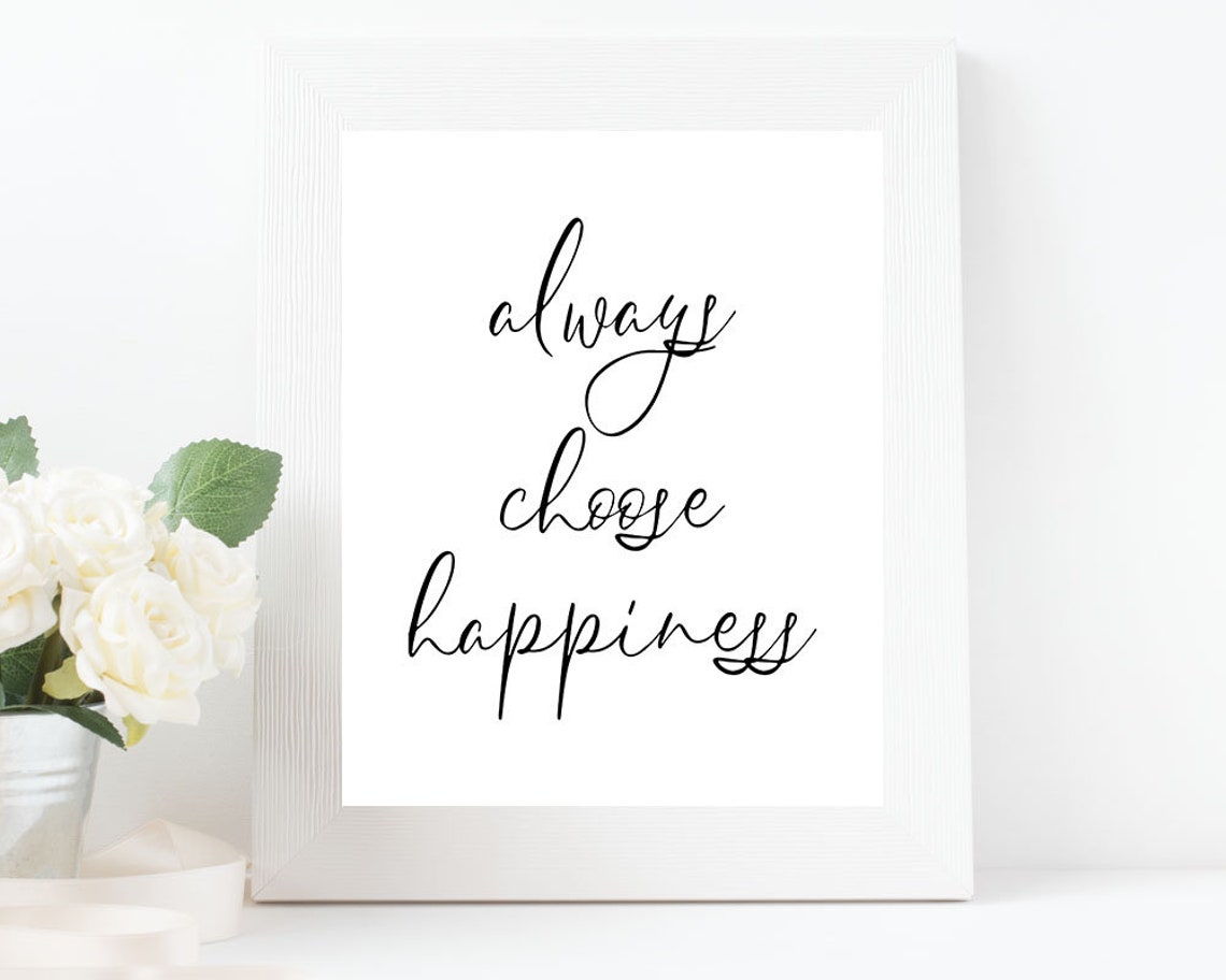 Inspirational Wall Art, Black and White Wall Decor, Bedroom Wall Decor ...