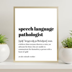 Speech Therapist Gift, Speech Language Pathologist Gift, Speech Therapy ...