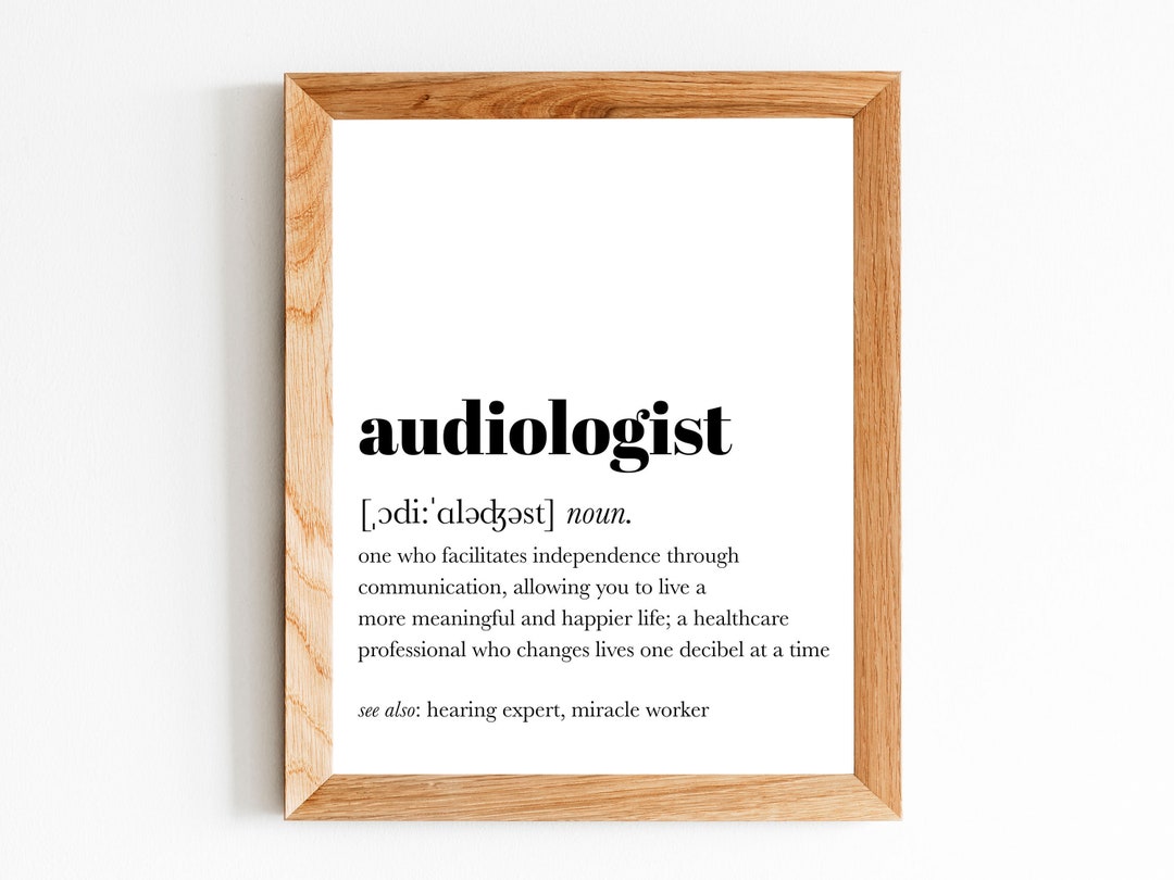 Audiologist Office Decor, Audiologist Poster, Audiology Office Decor ...