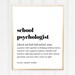 School Psychologist Gift, School Psychologist Sign, School Psychologist ...