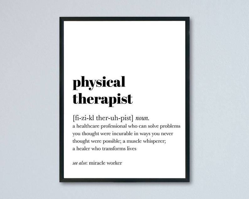 Physical Therapist Gifts Physiotherapist Gift Physical - Etsy
