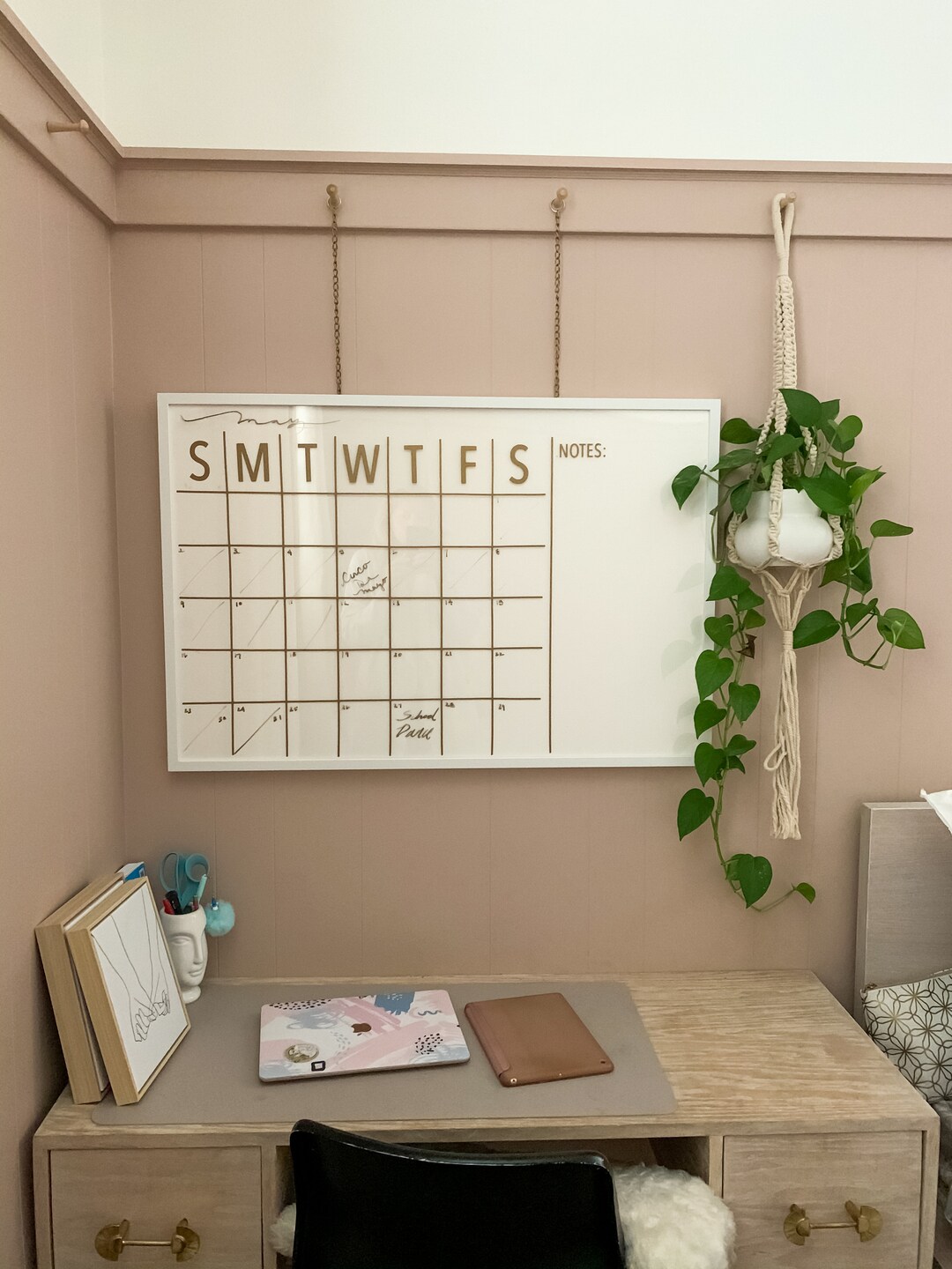 Wall Calendar Cut File - Etsy