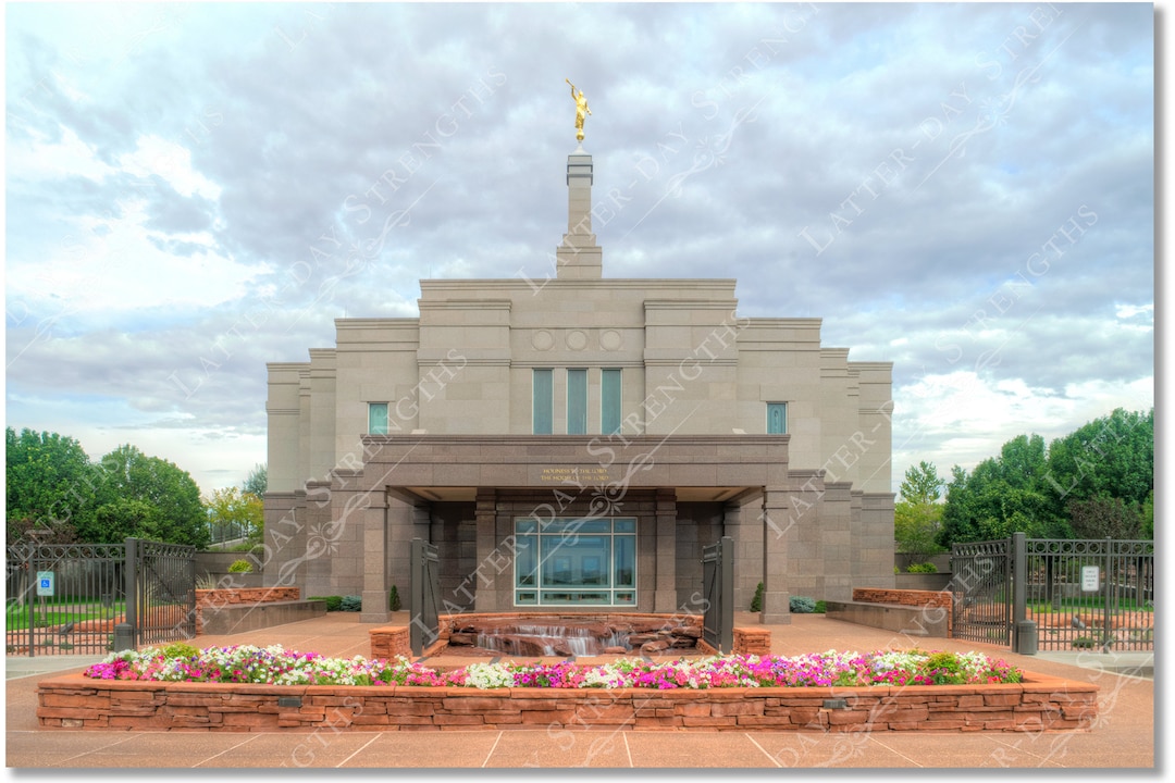 SNOWFLAKE, ARIZONA Temple at Daytime - Fine Art for Latter-day Saints ...