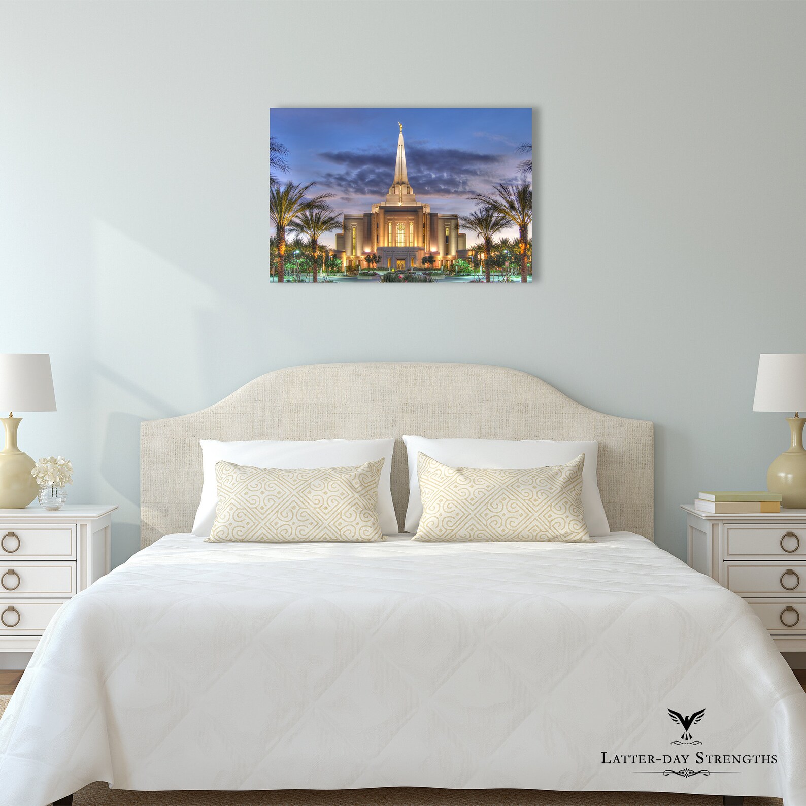 GILBERT, ARIZONA Temple Twilight - Fine Art for Latter-day Saints ...