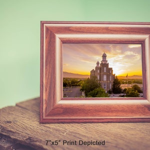 LOGAN, UTAH Temple at Sunset - Fine Art for Latter-day Saints - High ...