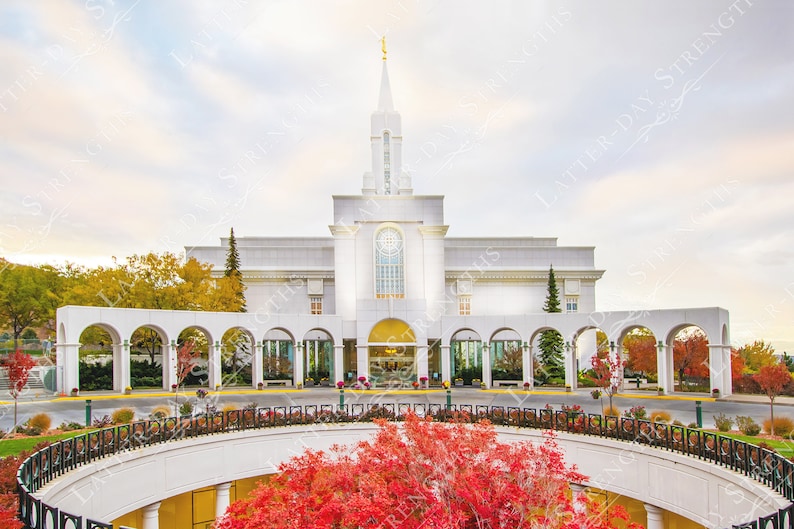 BOUNTIFUL, UTAH Temple - Fine Art for Latter-day Saints - High ...
