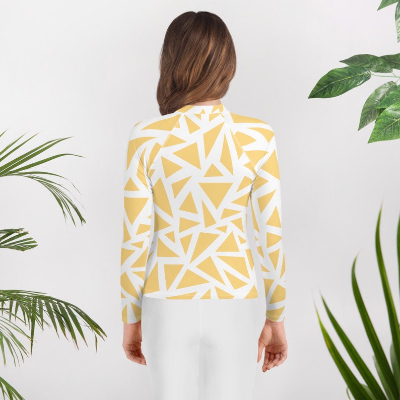 Tween Rash Guard Teen Swimsuit Girls Colorful Rash Guard for Kids Long ...